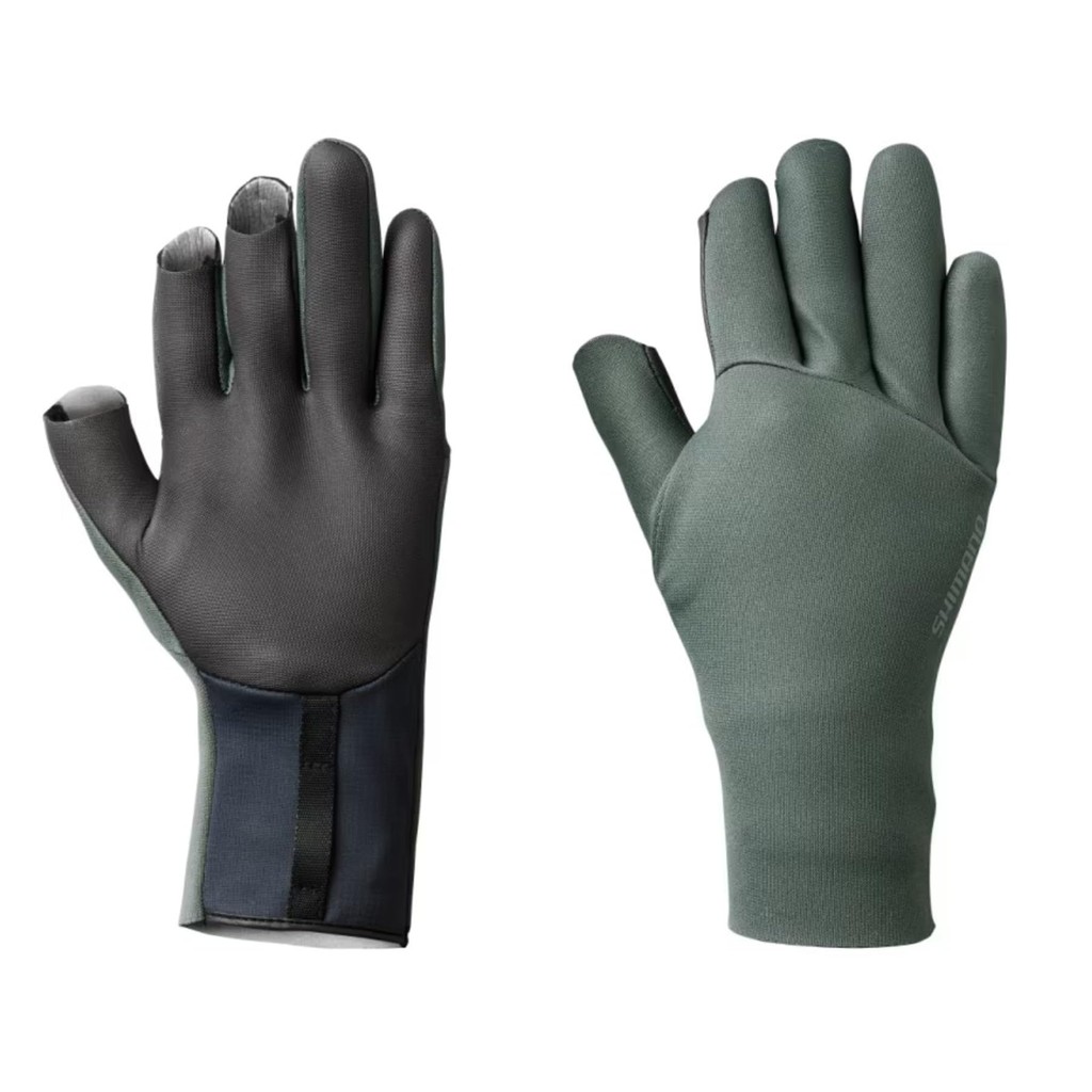 SHIMANO Double Chloroprene Gloves 3 Cut (Direct from Japan) | Shopee ...