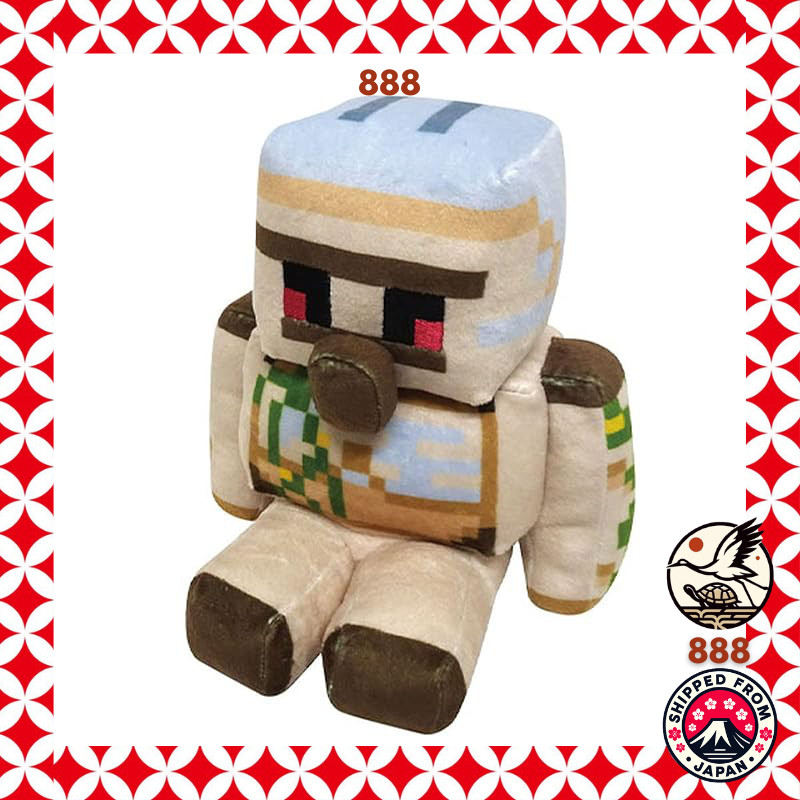 Minecraft Plush Collection - Various Characters: Creeper, Iron Golem ...