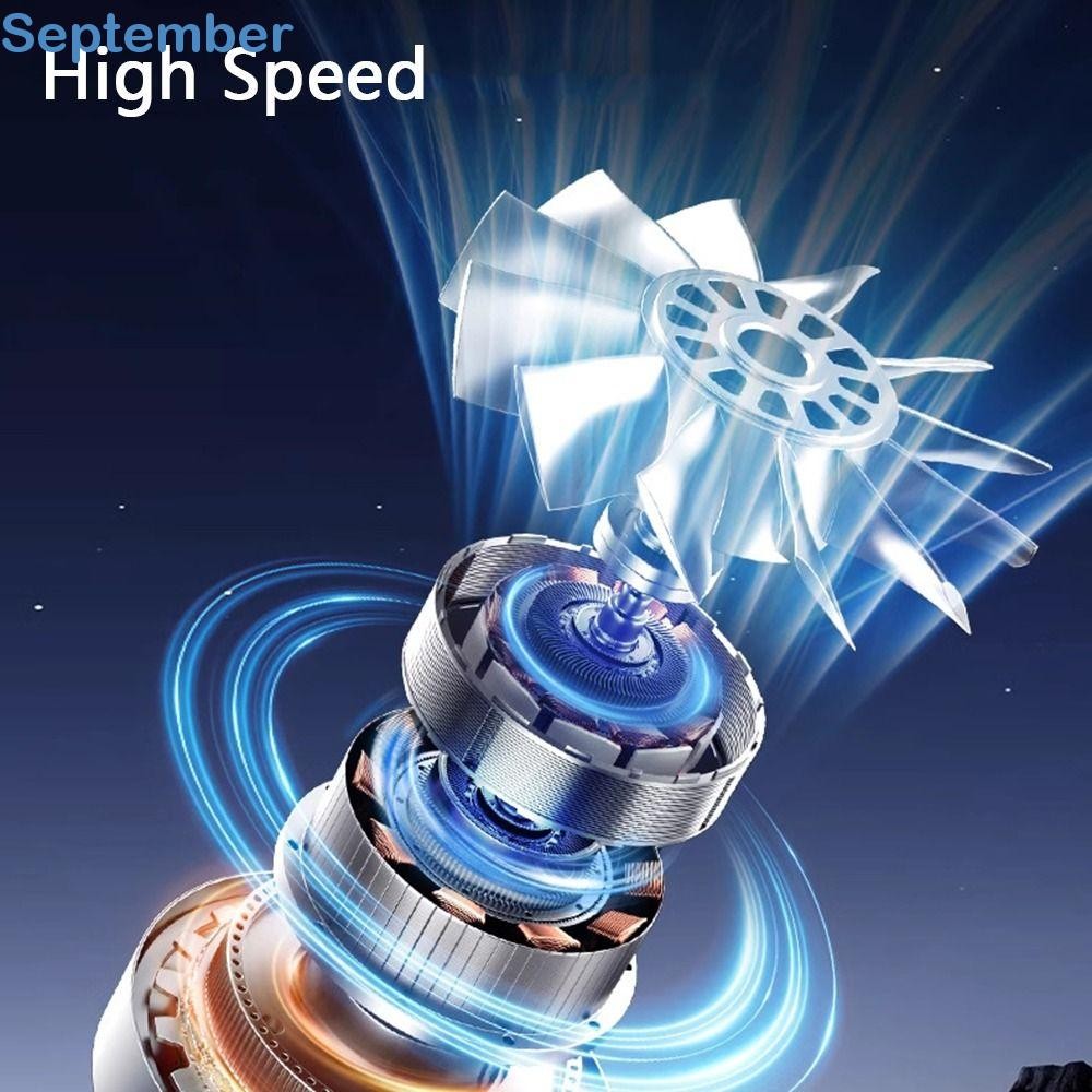 SEPTEMBERHL Mini Turbo Jet Fan, 200000RPM High Speed Electric Air ...