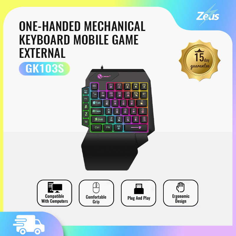 Zeus X Limeide GK-103S PUBG and other games 40-key peripheral one ...