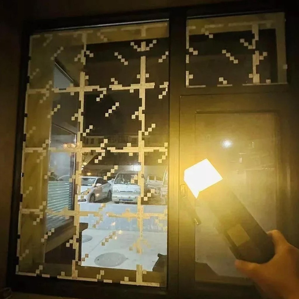 Minecraft Window Stickers 20pcs Game Themed Pixelized Window Decals for ...