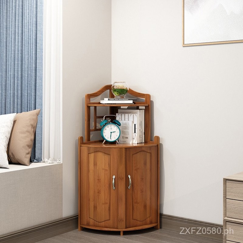 Dining Side#Corner Fan-Shaped Wall Corner Cabinet New Chinese Style ...