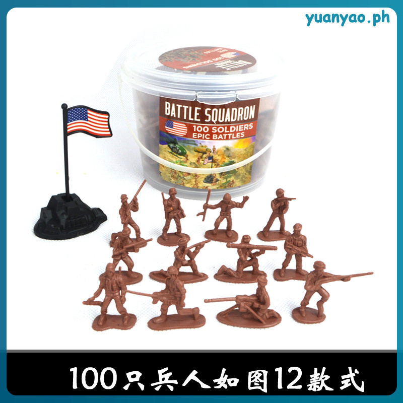 Mini Soldier Model Figurines Small Models Realistic People Figure ...