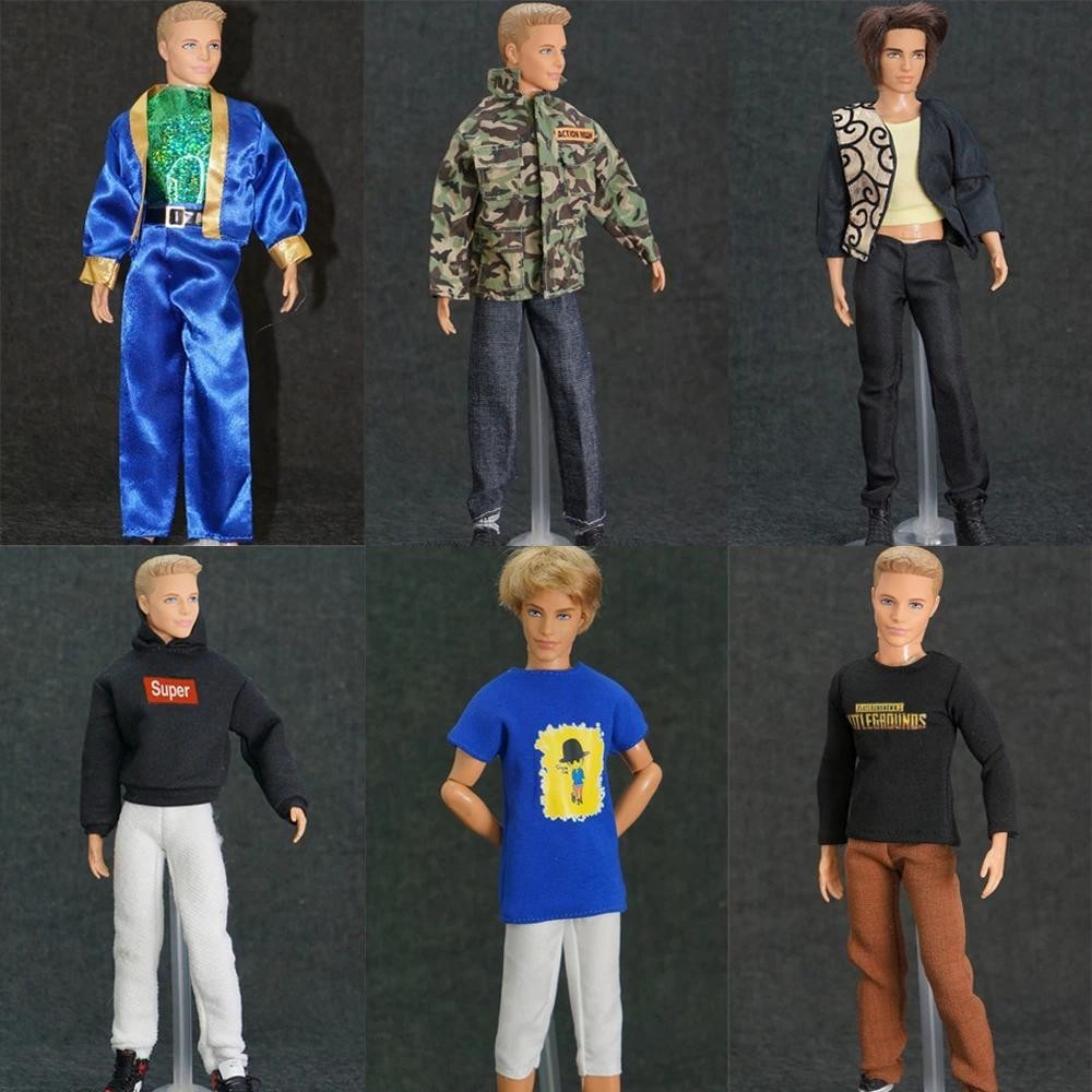 1/6 Ken The Boyfriend Doll Clothes Jacket Coat Hoodie Ken Clothes Daily ...