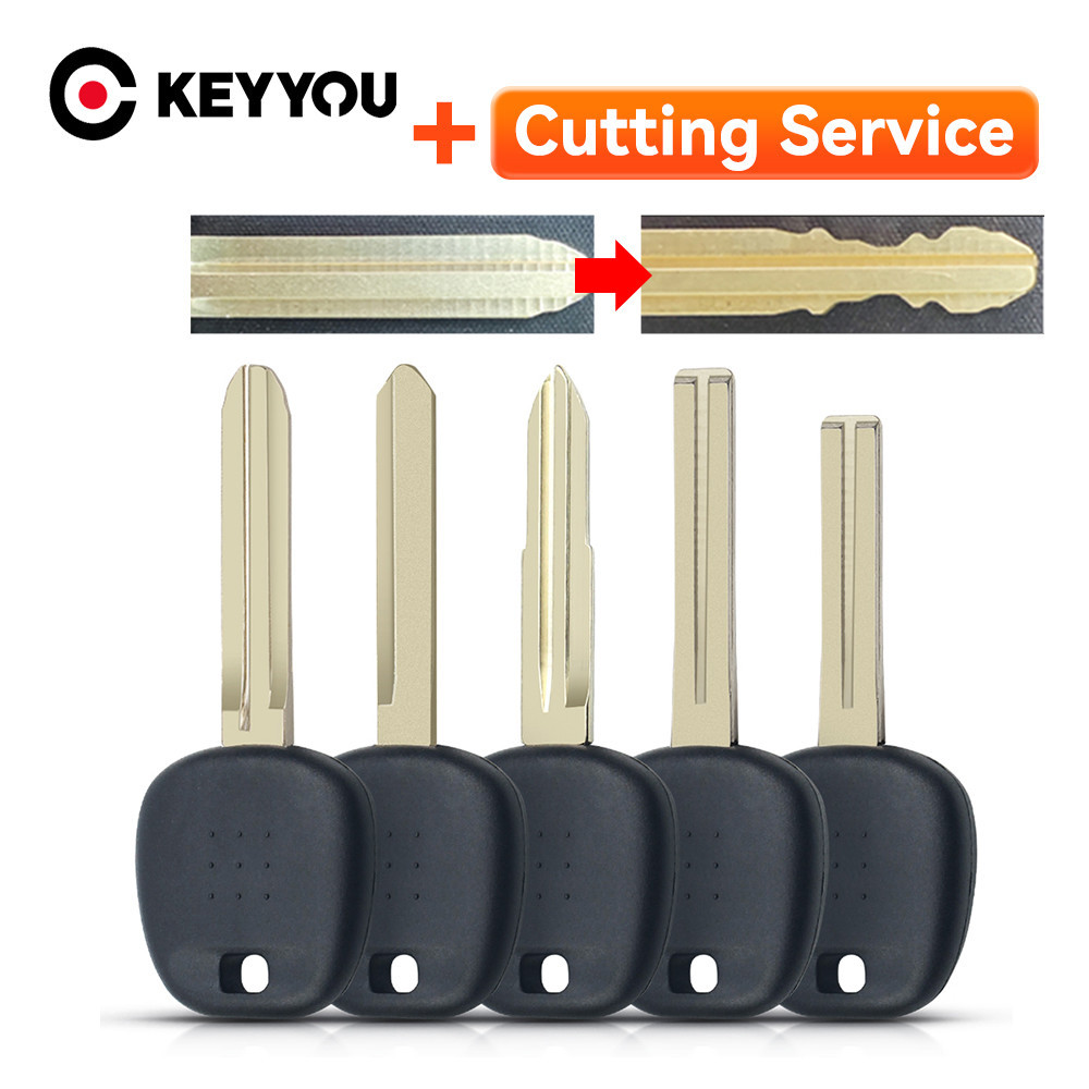 Cut blade by photo Transponder Blank Key Case For Toyota VIOS Fortuner ...