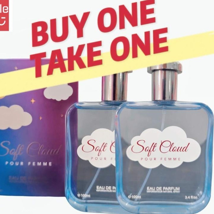 SOFT CLOUD Long Lasting Scent Perfume 100ml Upgraded Oil-based ...
