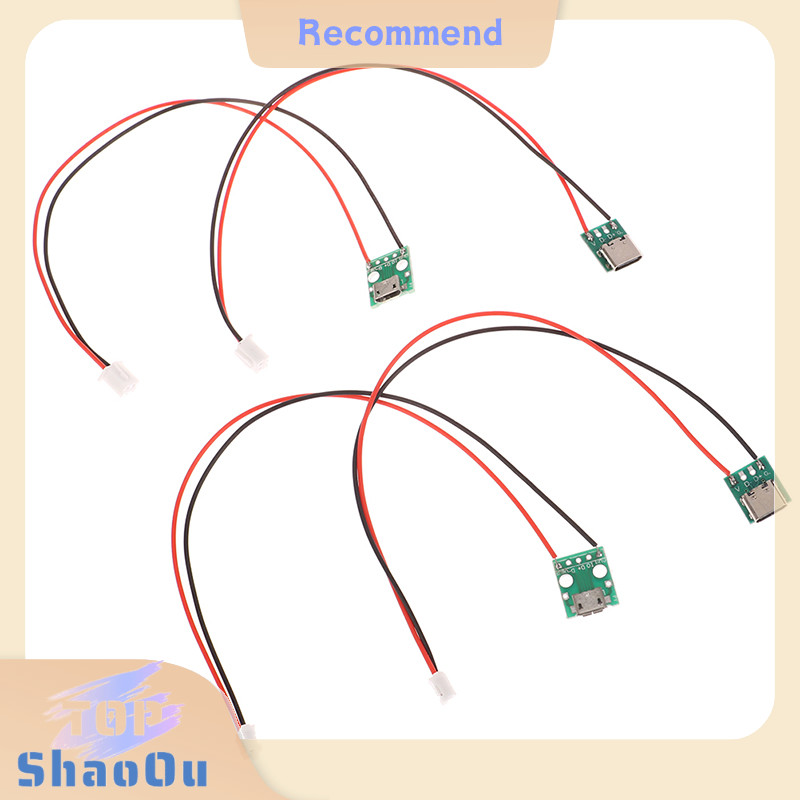ShaOu Type-c PCB With Cabel Converter Adapter Micro USB To DIP Female ...