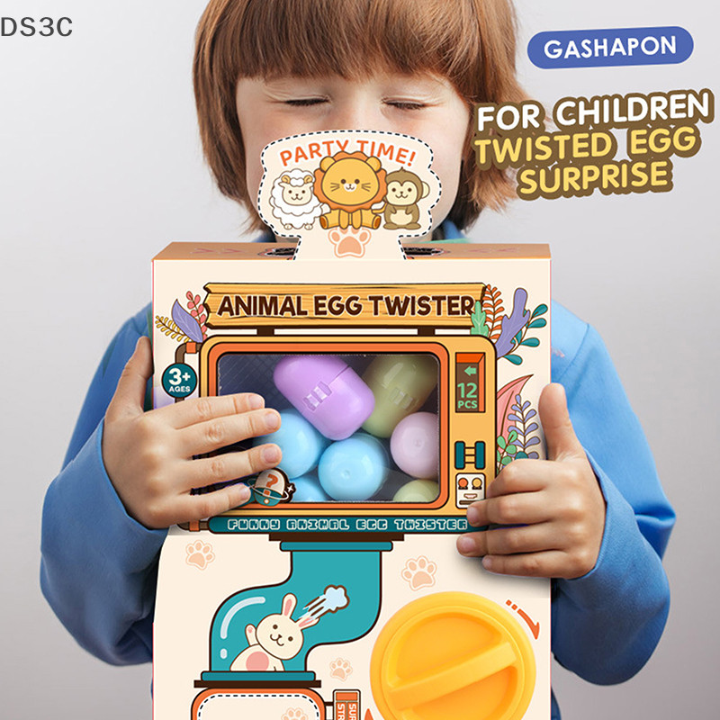 DS3C Children's Egg Catcher Child Fun Egg Twisg Machine Toys Cartoon ...