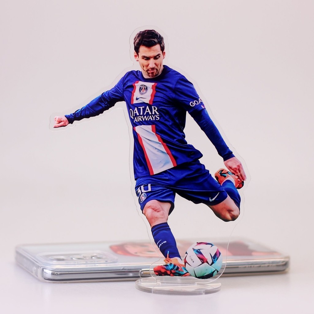 Argentine football star Lionel Messi Figure Desktop Standing Plaque ...