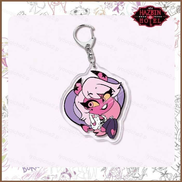 sy Hazbin Hotel Charlie Morningstar Vaggie Angel Dust Alastor acylic ...