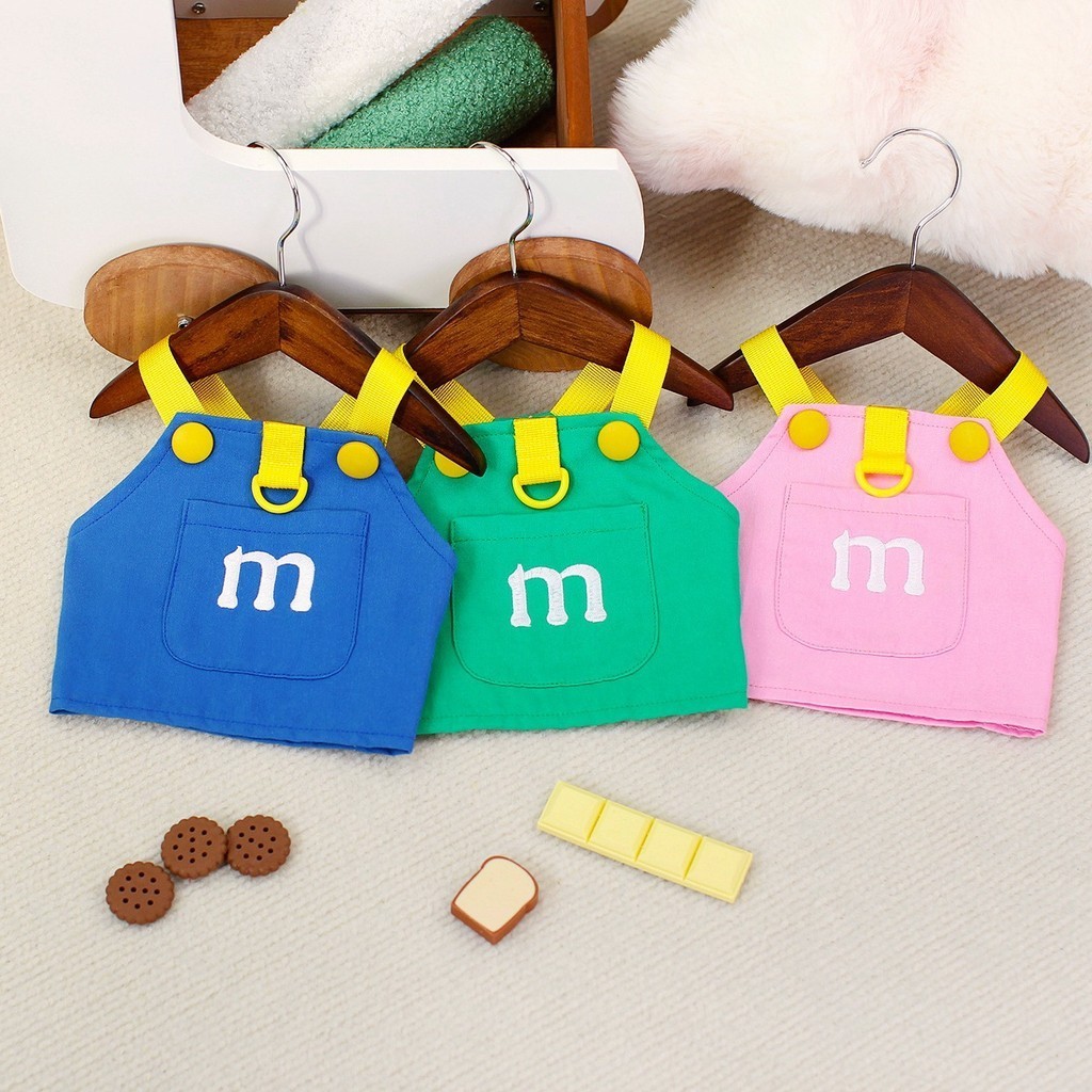 INS Pet Dog Vest Harness with Leash Set Style M Letter Cat Leash Clips ...