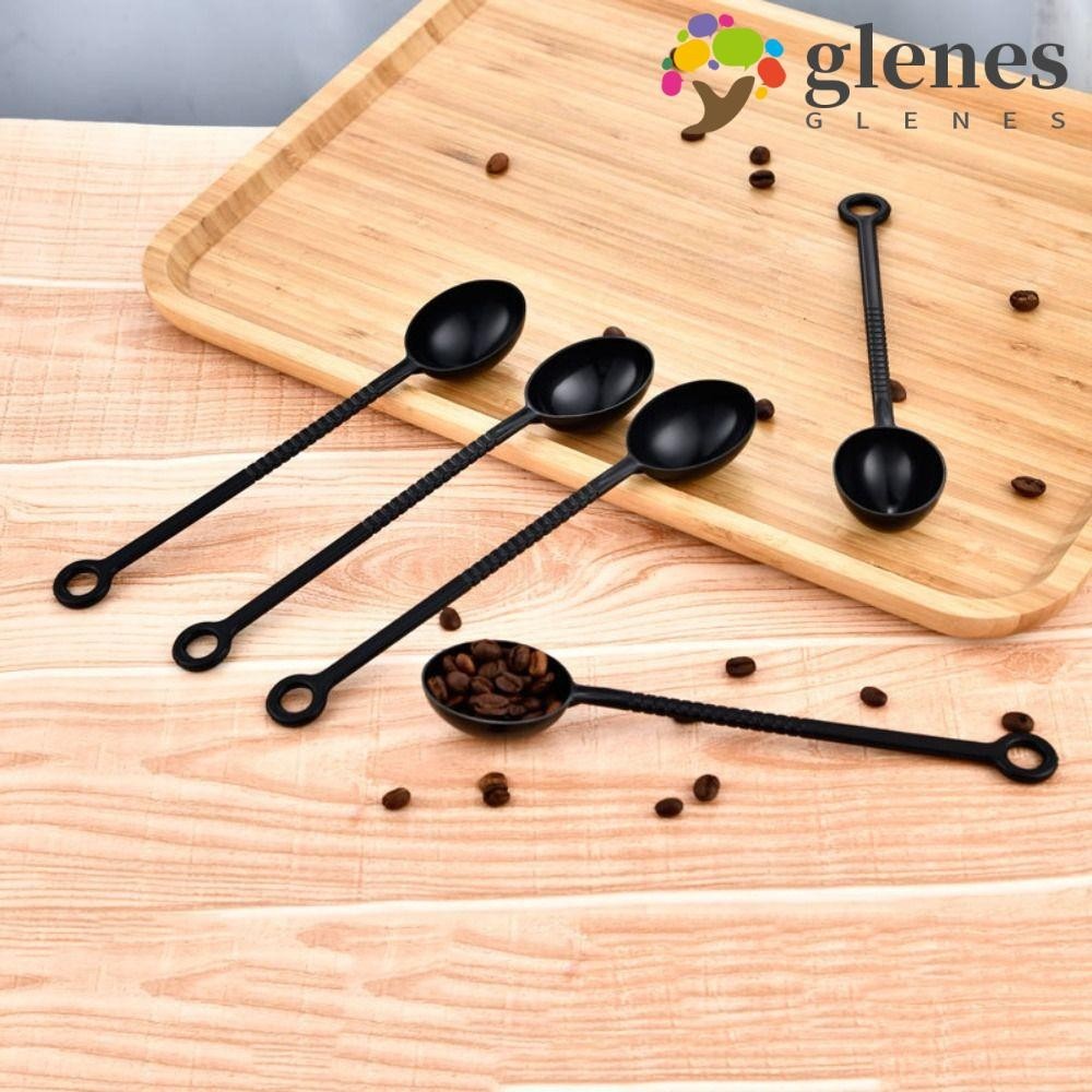 GLENES Measuring Spoon, 10g Non-slip Long Handle Coffee Scoop, Baking ...