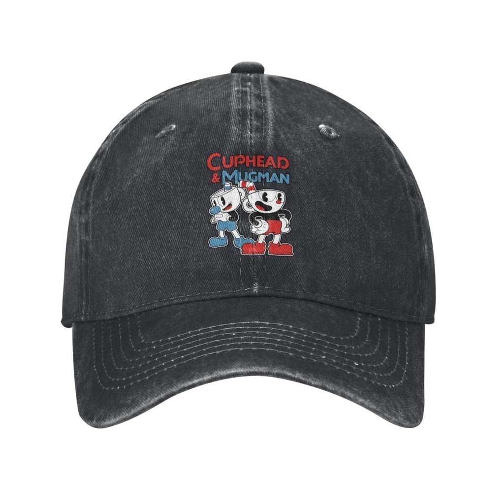 Cuphead Retro Best Friend Mugman Custom Casual Cowboy Hat | Shopee ...