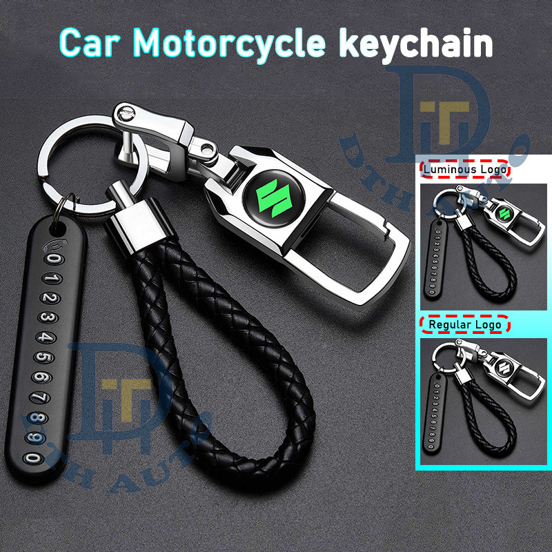 Upgrade Suzuki Keychain Car Keychain Alloy Motorcycle Key Holder With ...