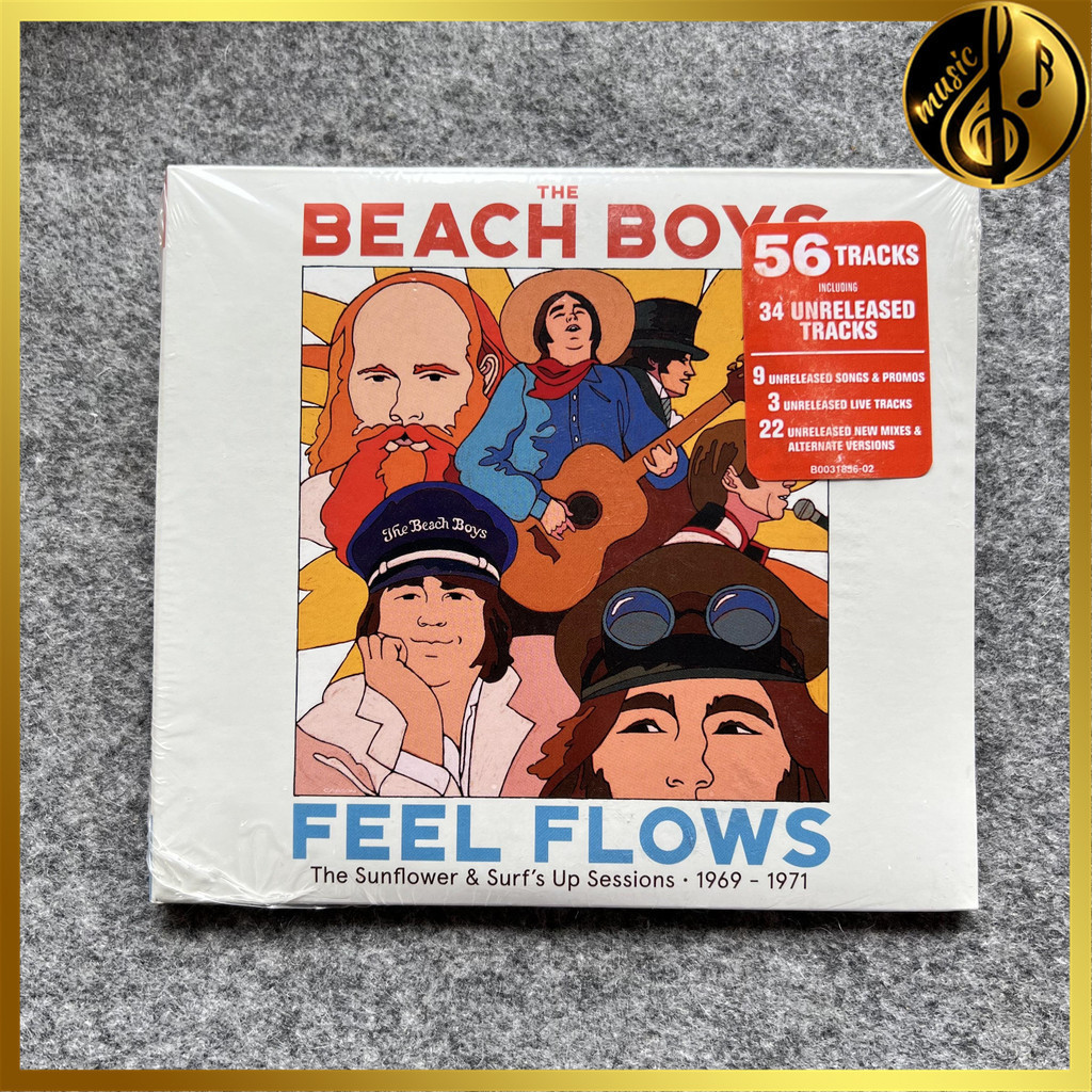 Original The Beach Boys "Feel Flows" The Sunflower & Surf's Up Sessions ...