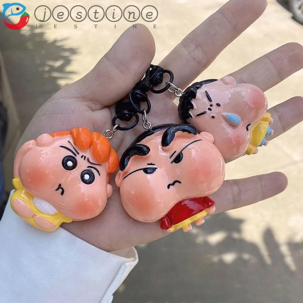 JESTINE Crayon Shin Chan Key Chain, Boochan Himawari Backpack Charms ...
