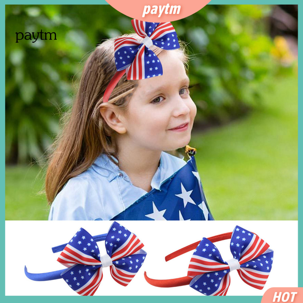 PTM Patriotic Headband Festival Headband 4th of July American Flag ...