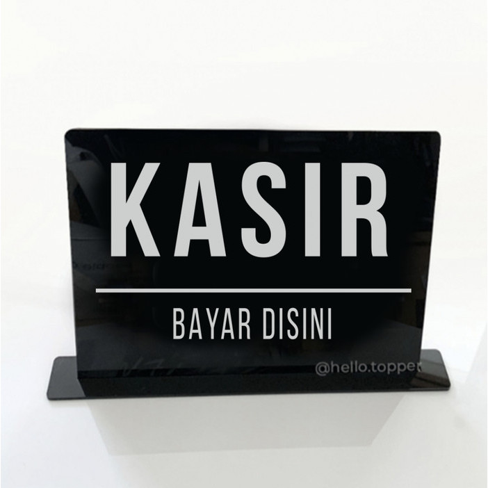 Best Cashier Cashier Sign | Standing Acrylic Table Signage | Sign Board ...