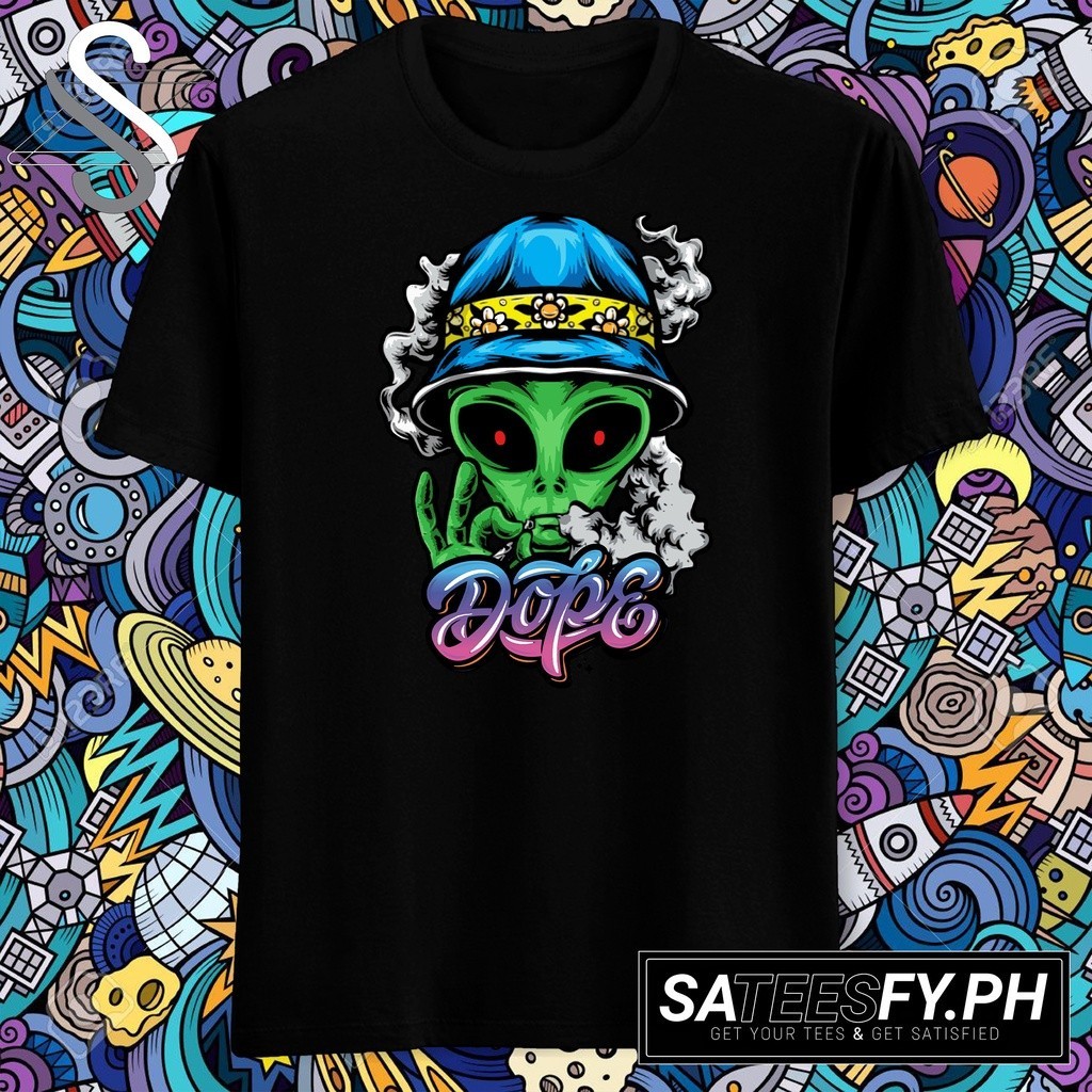 White Shirt T-Shirt Alien Woman 1 Large Size Cartoon Chiffon ...