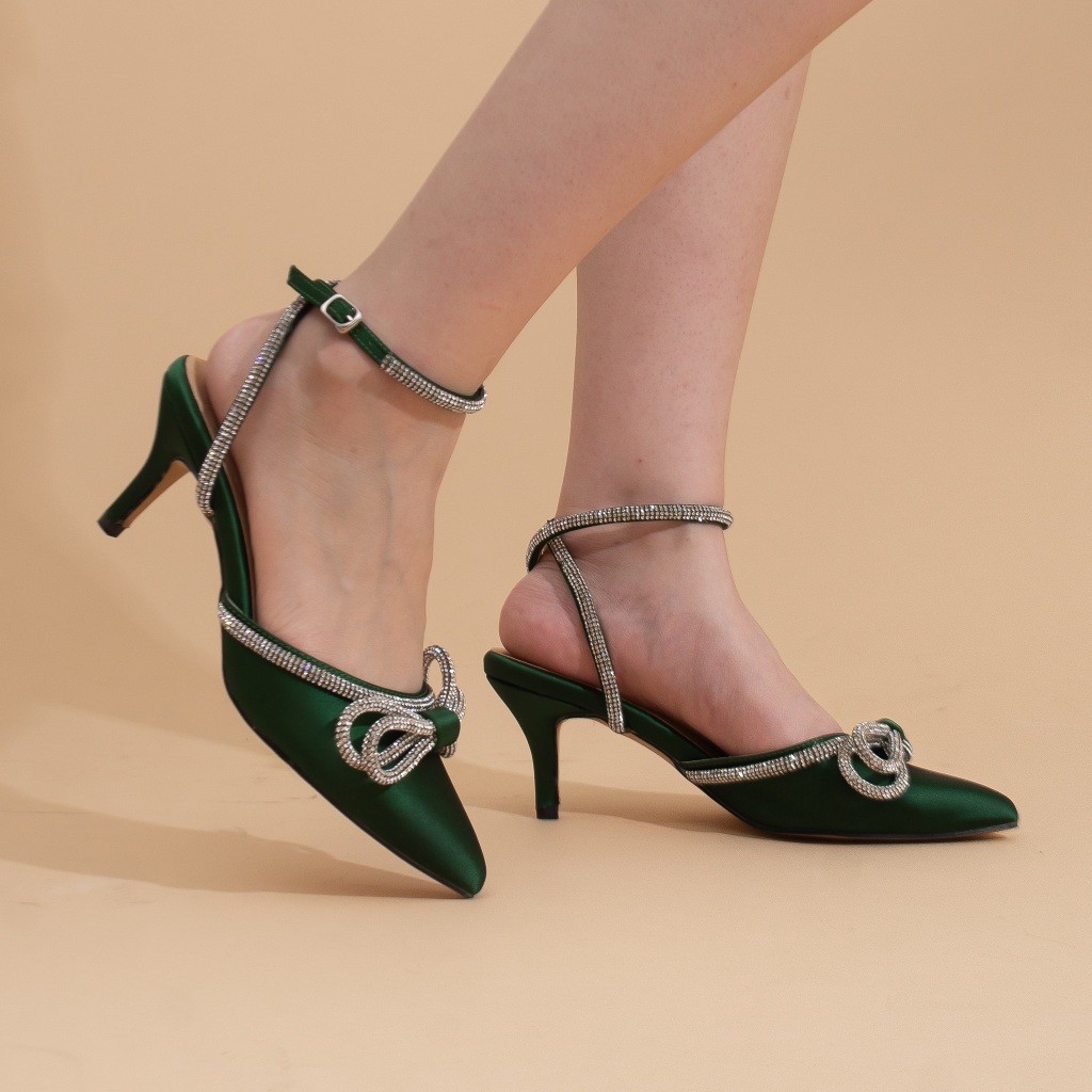 Barefoot.MNL Farida 2 inch Pointed Heel Sandals | Shopee Philippines
