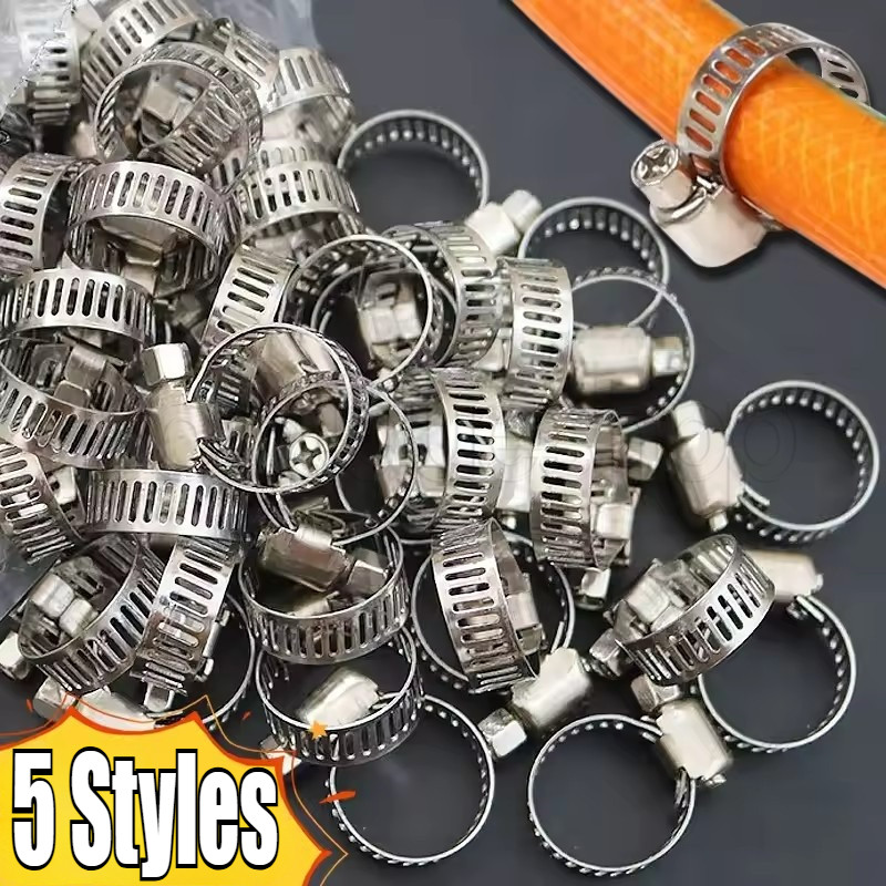 Stainless Steel Screw Band Hose Clamps - Worm Gear Plier Tools - Faucet ...