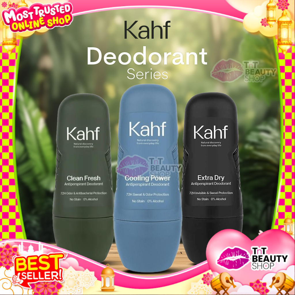 Kahf Deodorant Series | Soothing | Clean Fresh | Extra Dry ...
