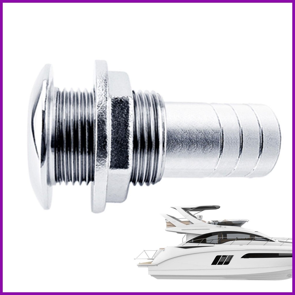 Boat Water Drain Plug Yacht Discharge Outlet Hull Connector Bottom ...