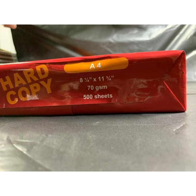 70 GSM, 500 SHEETS/REAM Hard Copy Paper Short Long & A4 Size Bond Paper ...