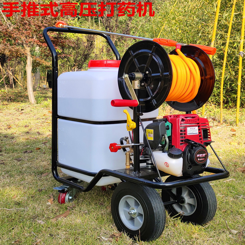 Disinfection Cart-Type Hand-Push Electric Sprayer60High Pressure ...