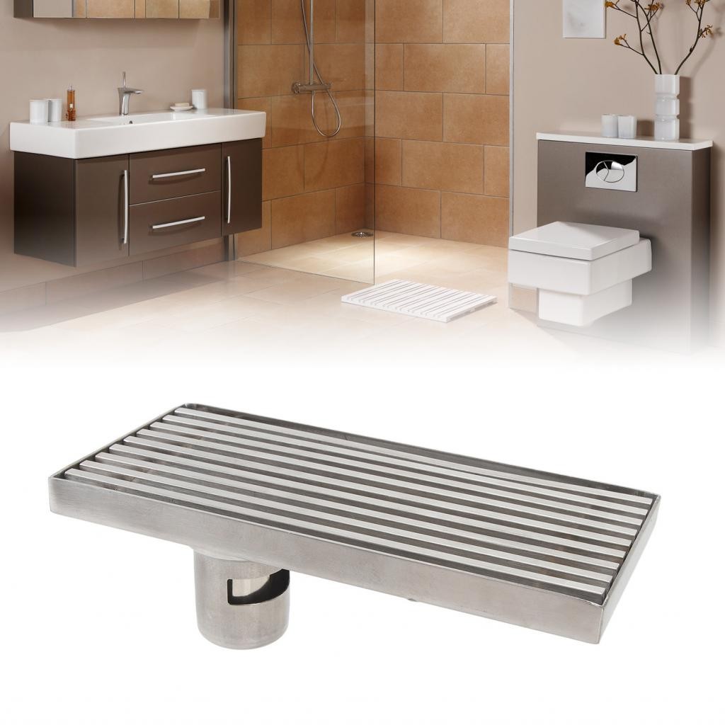 Bestchoices Linear Shower Floor Drain Stainless Steel Odor Large ...