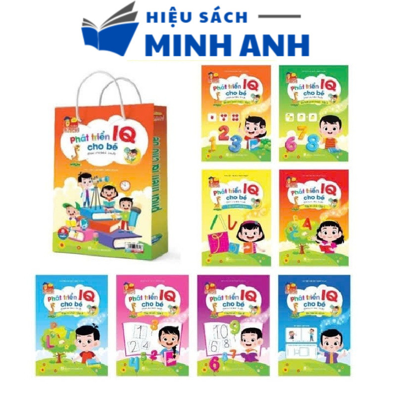 Book - IQ Development for Children 4-5 Years Old (Bag of 8 books ...