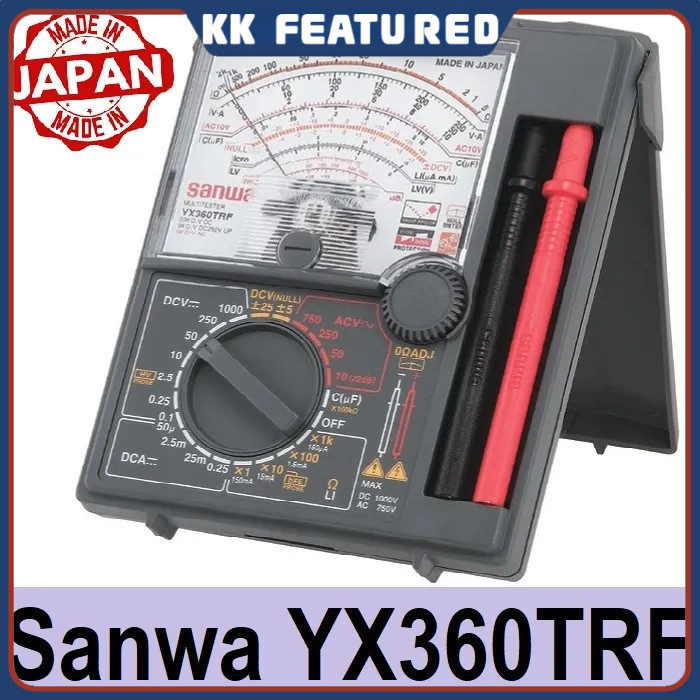 Sanwai YX360TRF Analog Pointer Multimeter Tester Type Zero Center ...