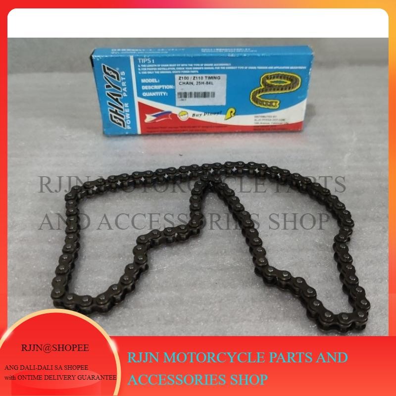 Rusi Timing Chain 25H-84L MP 100/110 | Shopee Philippines