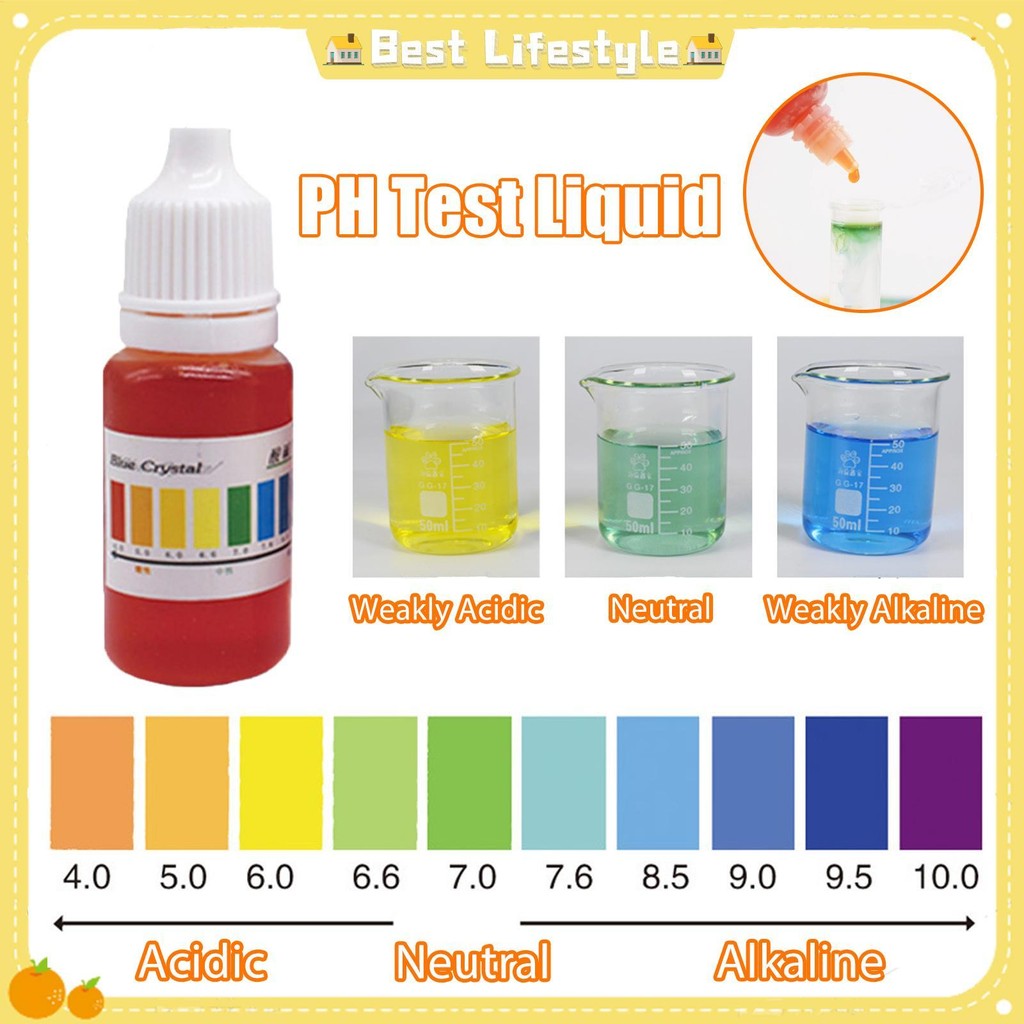 ph test liquid PH Indicator Solution Accurate PH Meter for Water PH ...