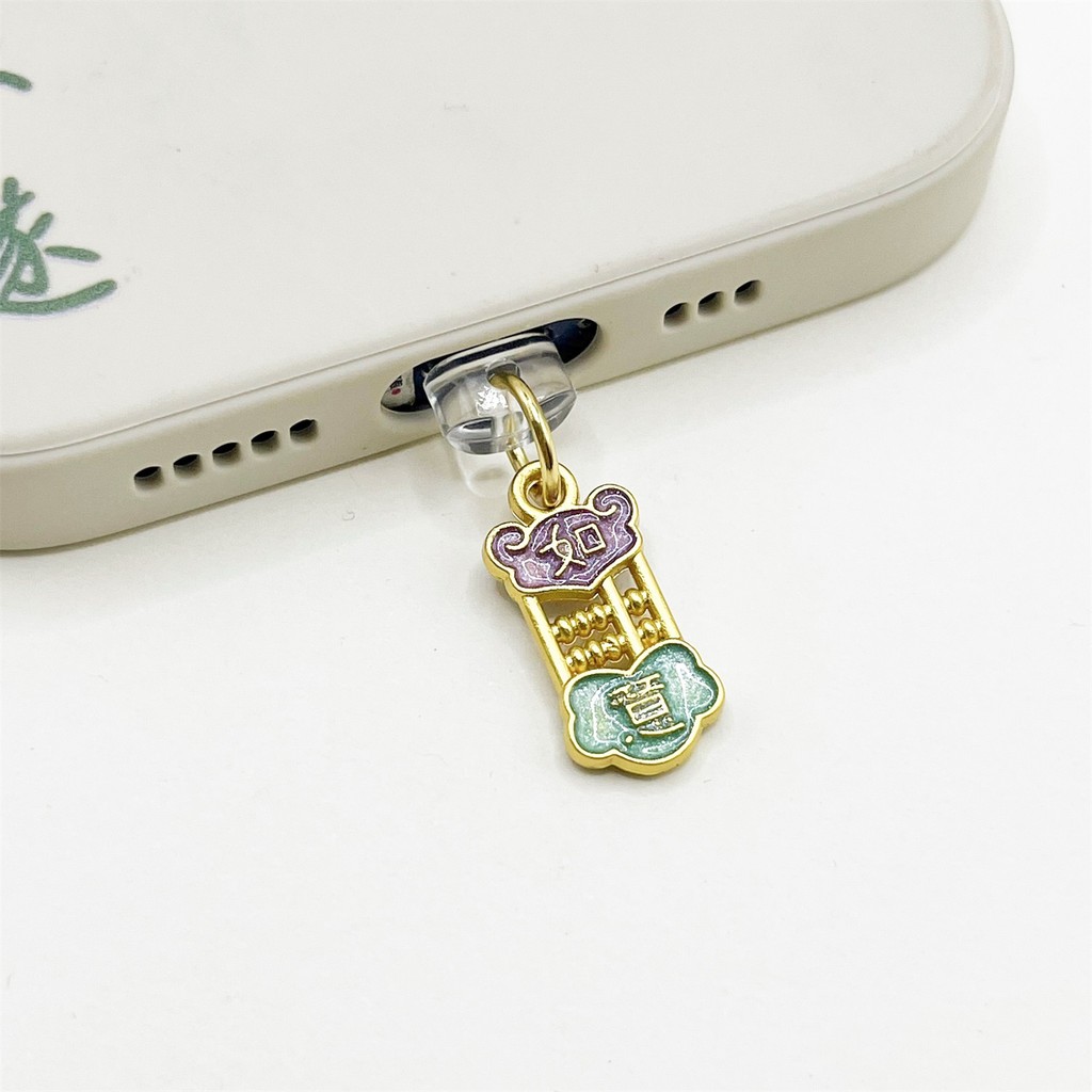 Ruyi Abacus Anti-dust Plug Mobile Phone Charm | Shopee Philippines