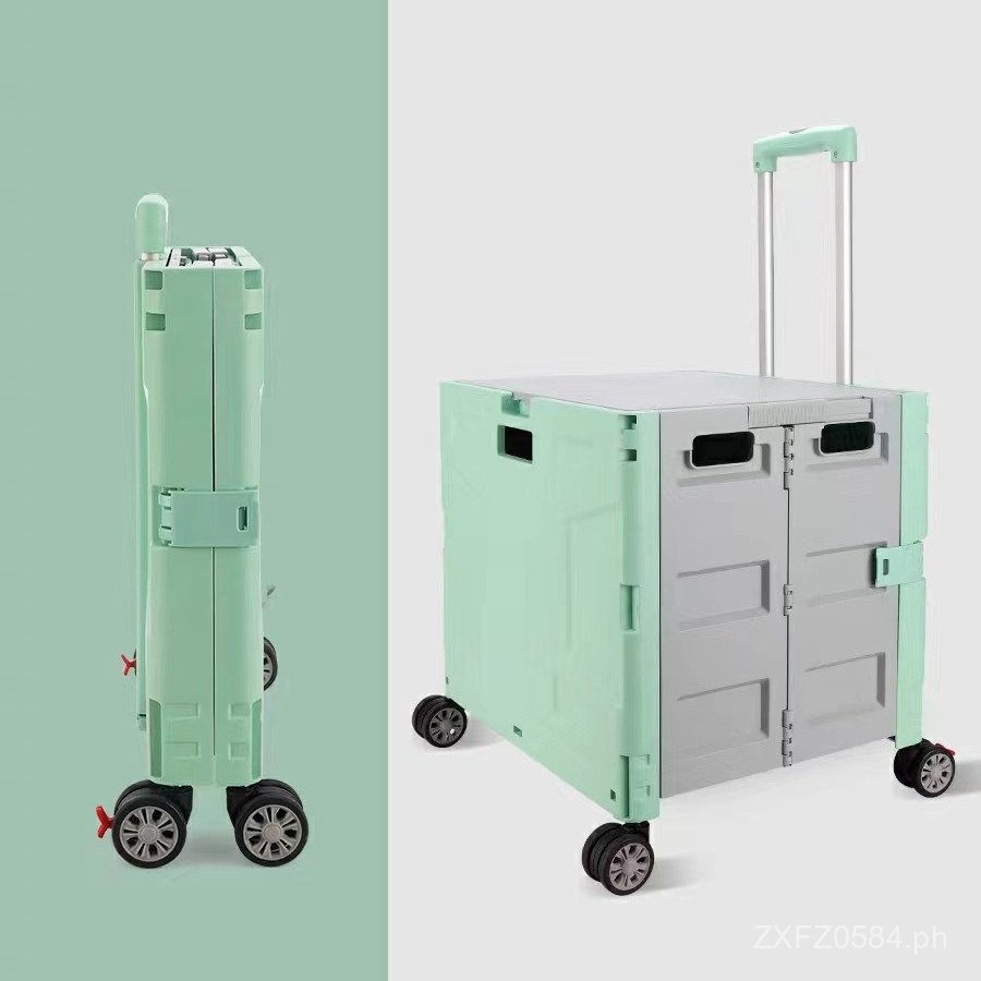 Foldable Shopping Cart for Grocery, Small Pull Cart, Cart for Buying ...
