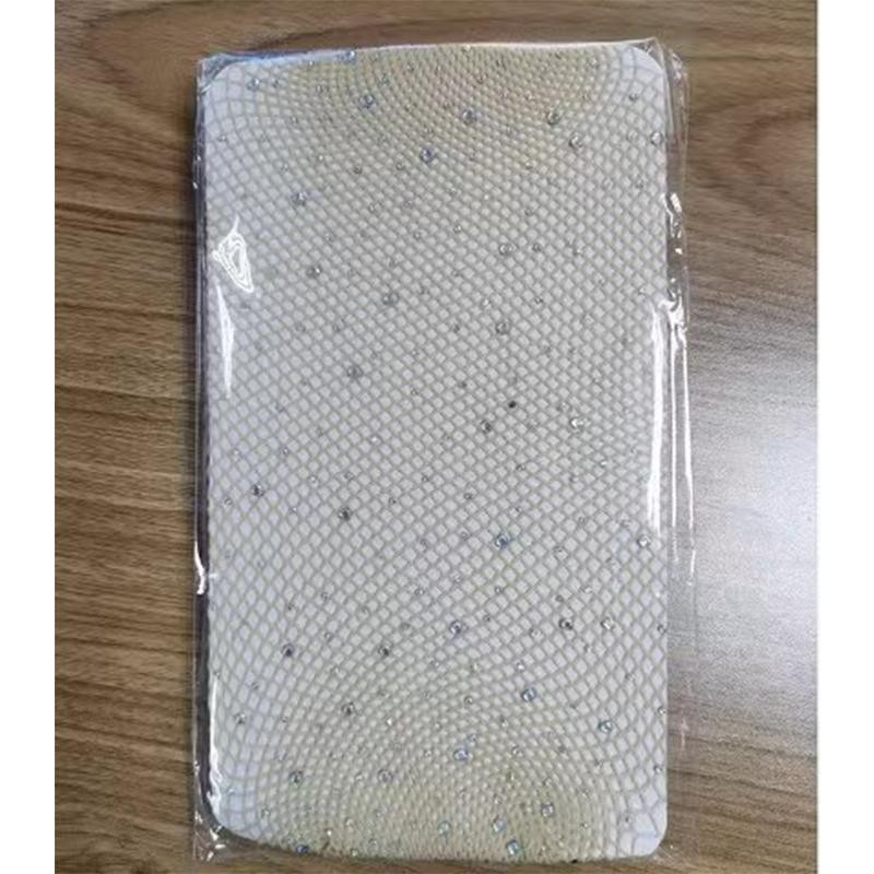 Rhinestone Mesh Stockings Black Stockings with Diamond Fishnet ...