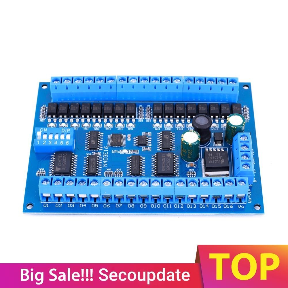 DC 12V 24V 16 Input 16 Output RS485 Remote Control Switch PLC IO Expansion Board | Shopee ...