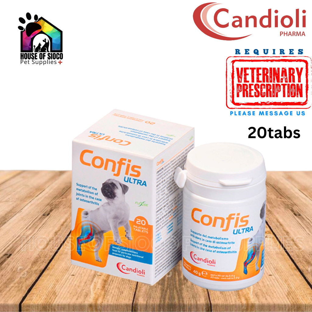 Candioli Confis Ultra Tablet For Dogs 20Tabs/Box (PRESCRIPTION REQUIRED ...