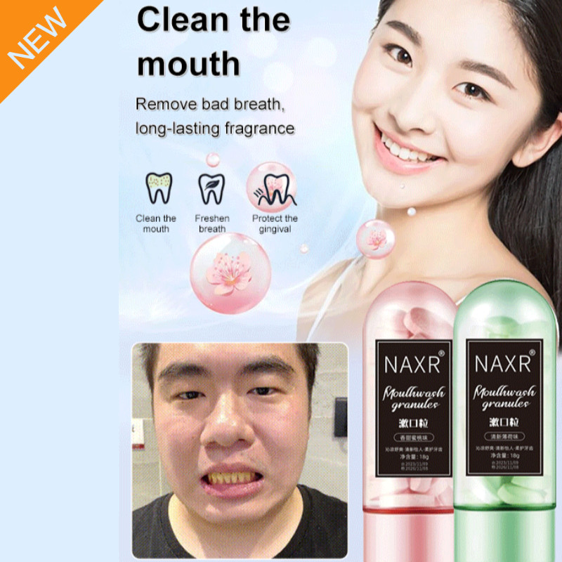 Clean Mouth Probiotics Portable Toothpaste Solid Tablets | Shopee ...