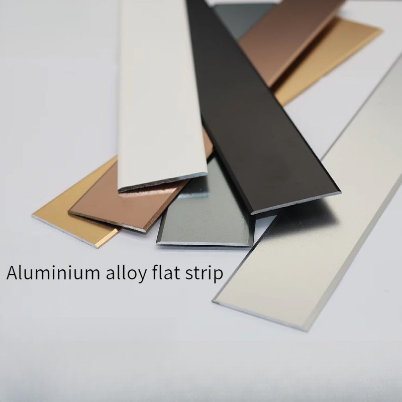 100cm Aluminum alloy flat molding strip Door molding strip self ...