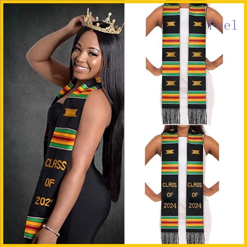 Best Black Graduation Stole Sash Class of 2024 Graduate Ceremony ...