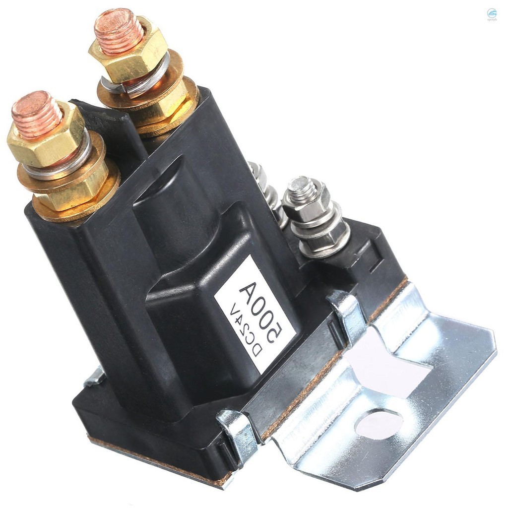 carworld Portable 24V 500A Large Current DC Relay Dual Cells Isolator ...