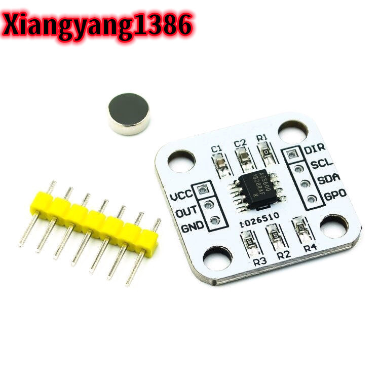 AS5600 Magnetic Encoder Magnetic Induction Angle Measurement Sensor ...