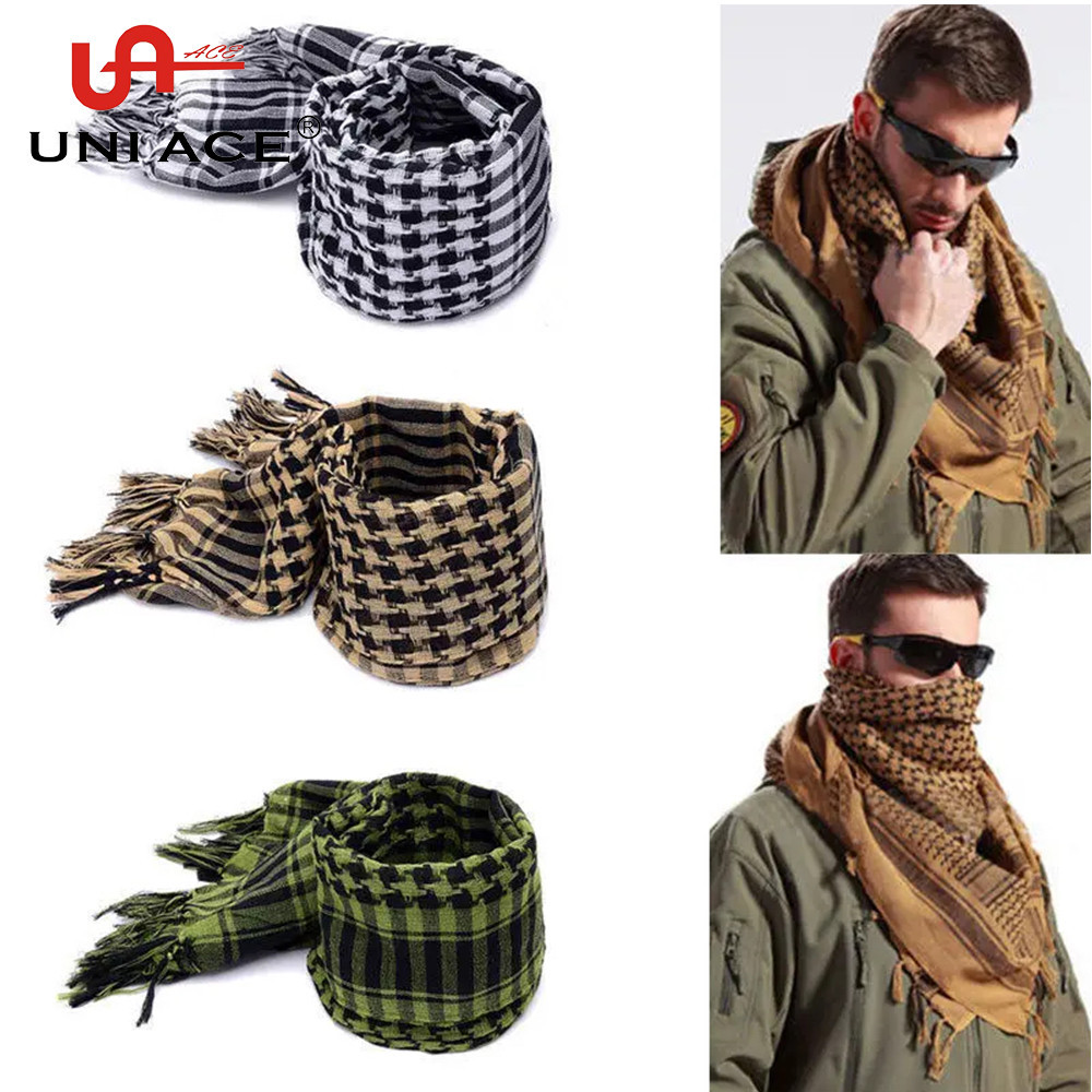 Arabian Desert Scarf Soft Scarf Men Ladies Turban Lightweight Plaid ...