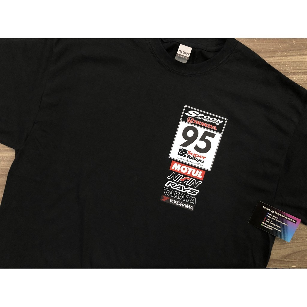 Spoon Sports Taikyu 95 Super Racing Team *D1 (Black Tshirt) | Shopee ...