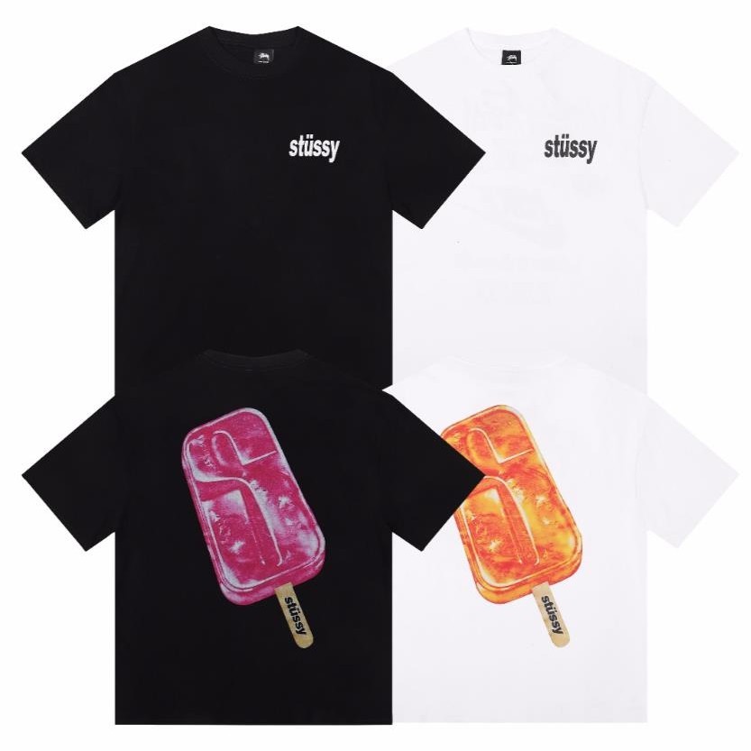 New Style Ready Stock ST *** SY Short-Sleeved Short-Sleeved Ice Cream ...