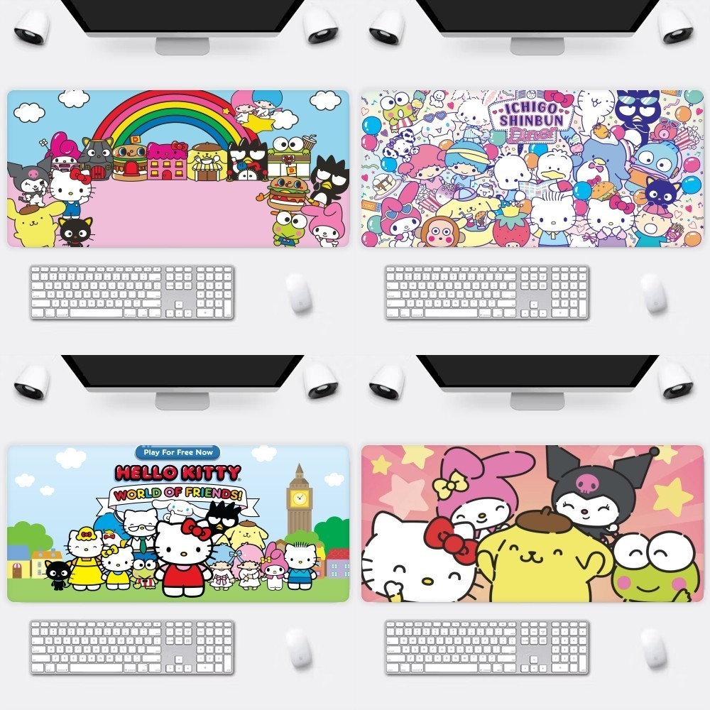 MINISO Sanrio Family My Melody Mousepad Office Large Small Mouse PC ...