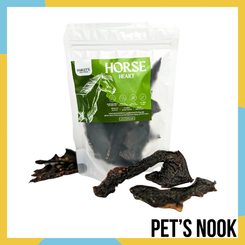 Dehydrated Horse Heart All Natural Pet Treat by Harley's 40g | Shopee ...