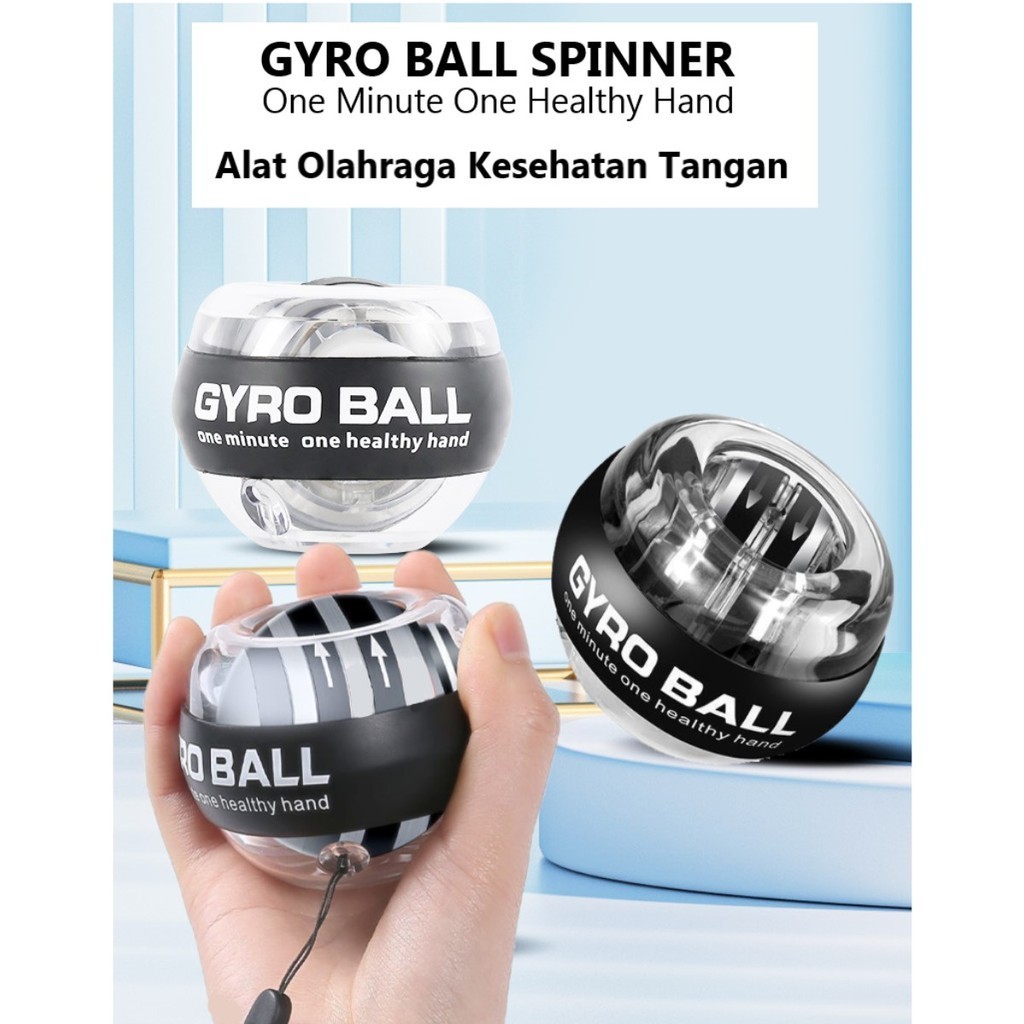 Gyro Ball Spinner - Hand Health Sports Equipment - Hand Sports Ball ...